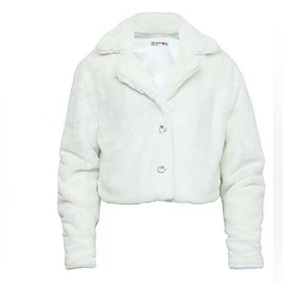 Knitworks | Jackets & Coats | Knit Works Girls Faux Fur Midweight Faux ...